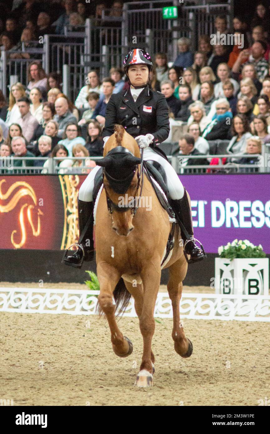 London, UK. 16th Dec, 2022. FEI Dressage Grand prix Freestyle at London ...