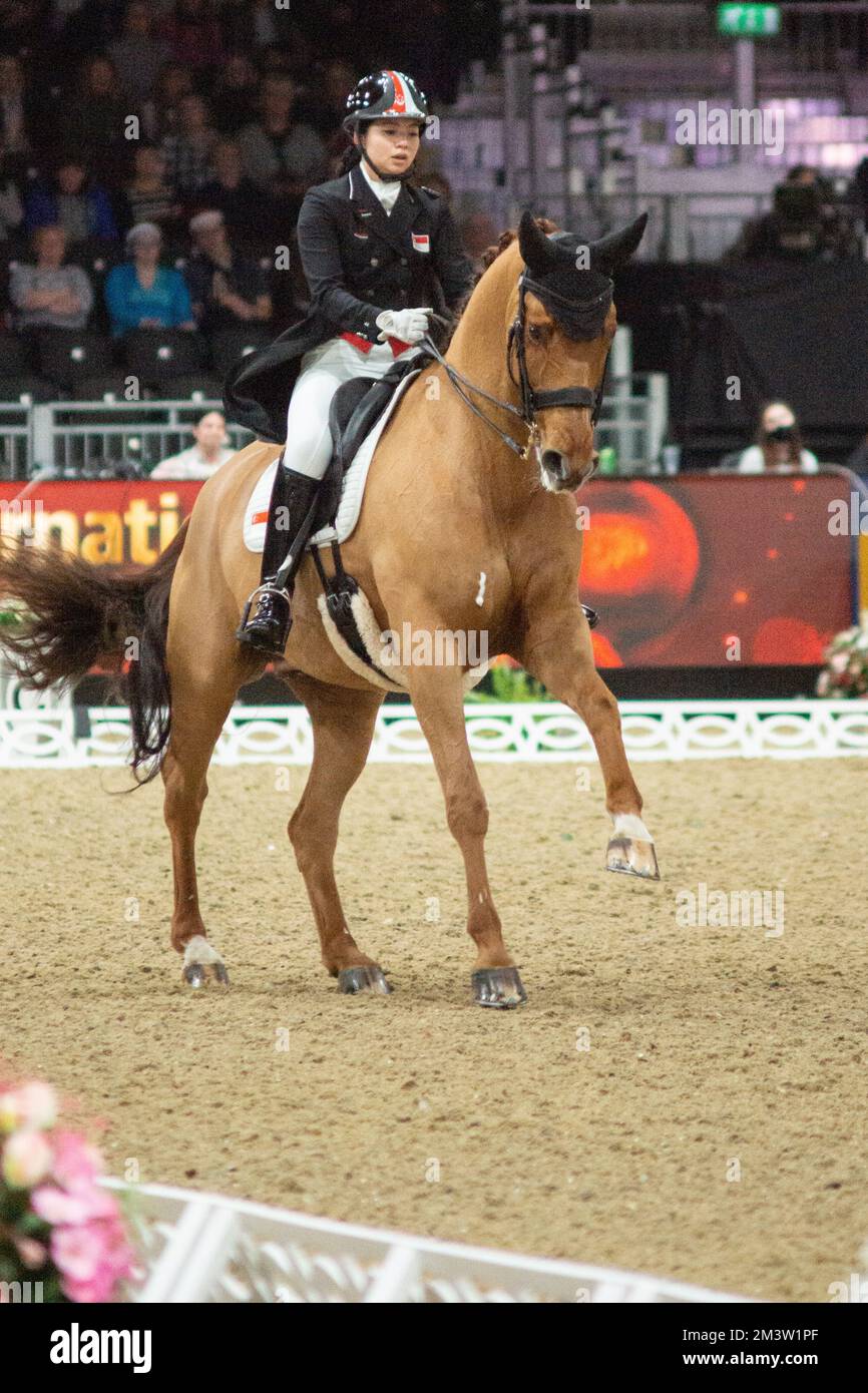 London, UK. 16th Dec, 2022. FEI Dressage Grand prix Freestyle at London ...