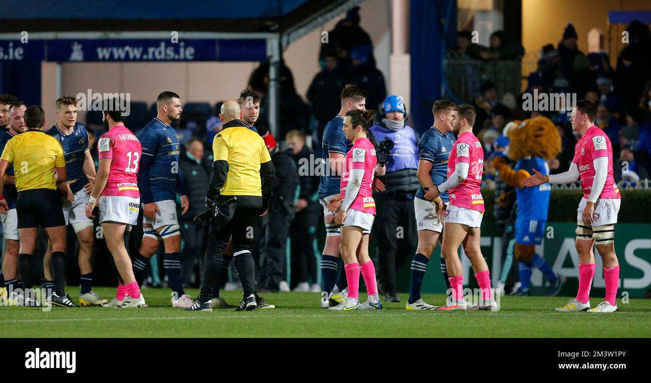 RDS Arena, Ballsbridge, Dublin, Ireland. 16th Dec, 2022. Heineken ...