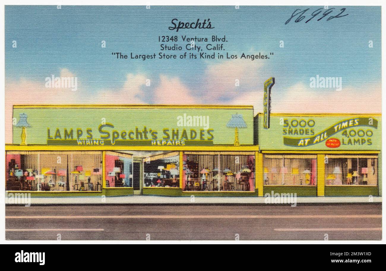 Specht's, 12348 Ventura Blvd., Studio City, Calif. , Commercial ...