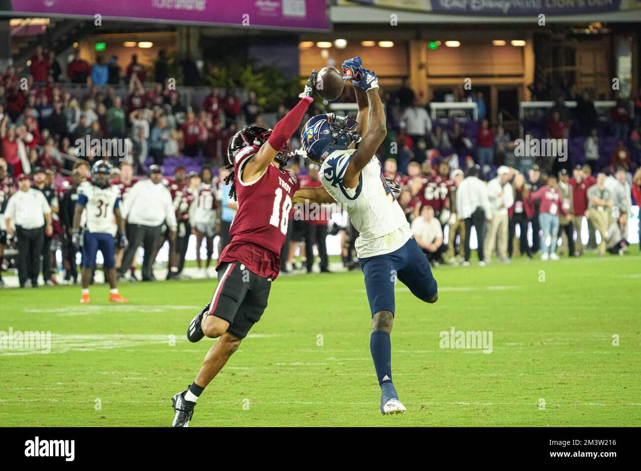Orlando, Florida, USA, December 16, 2022, Troy Trojans player Reddy ...