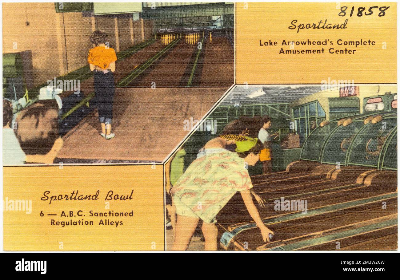 Sportland, Lake Arrowhead's complete amusement center , Commercial ...