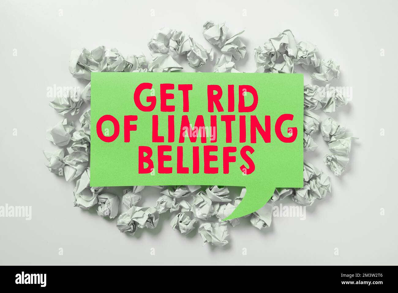 Sign displaying Get Rid Of Limiting Beliefs. Business showcase remove ...