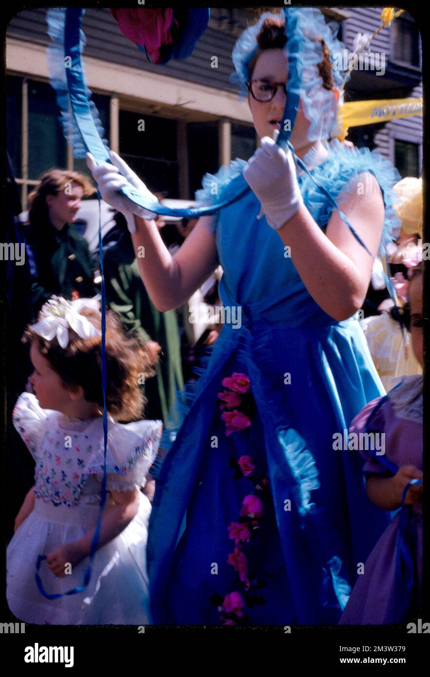 St. Benedict's Church, May procession , Religious processions. Edmund L. Mitchell Collection ...