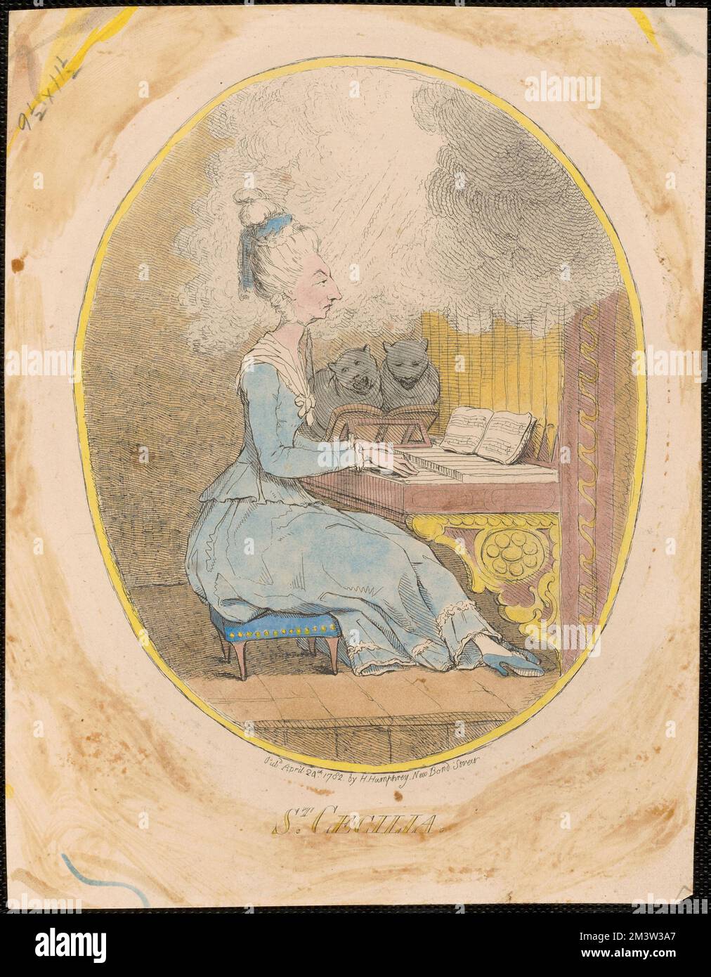 St. Cecilia , Nobility, Harpsichords, Musicians. John D. Merriam ...