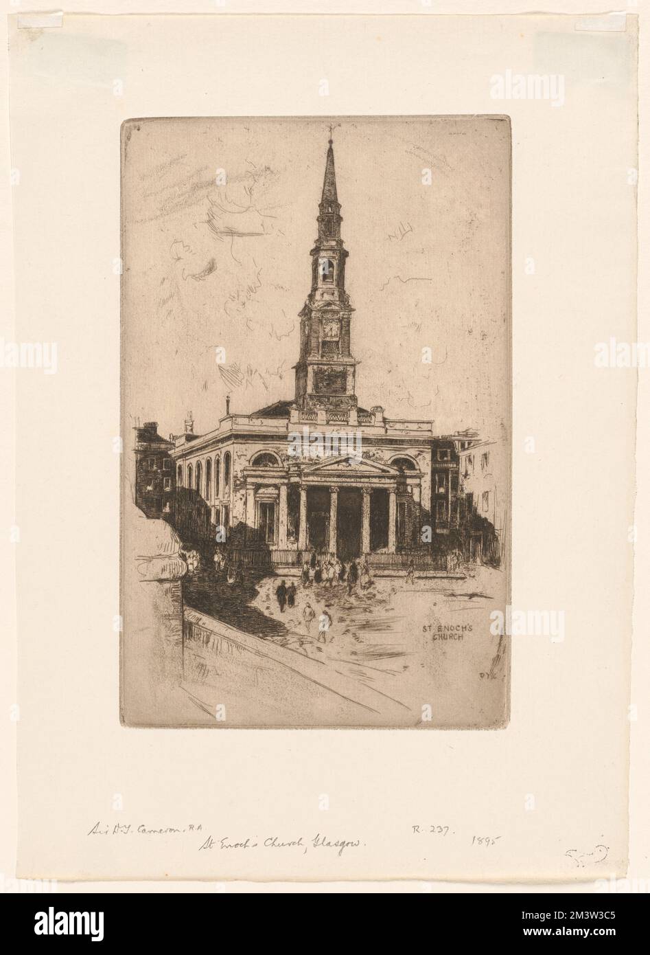 St. Enoch's Church, Glasgow , Churches. Sir David Young Cameron (1865 ...