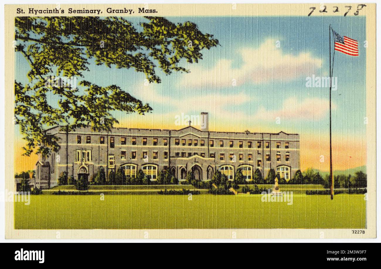 St. Hyacinth's Seminary, Granby, Mass. , Religious education, Tichnor ...