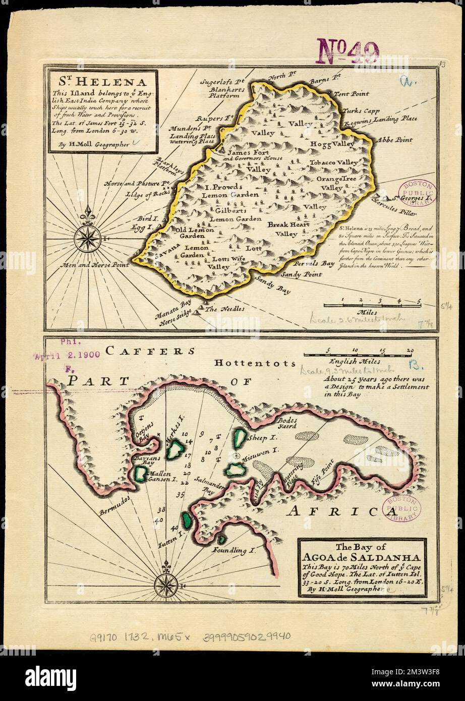 St. Helena : this island belongs to ye English east India Company whose ...