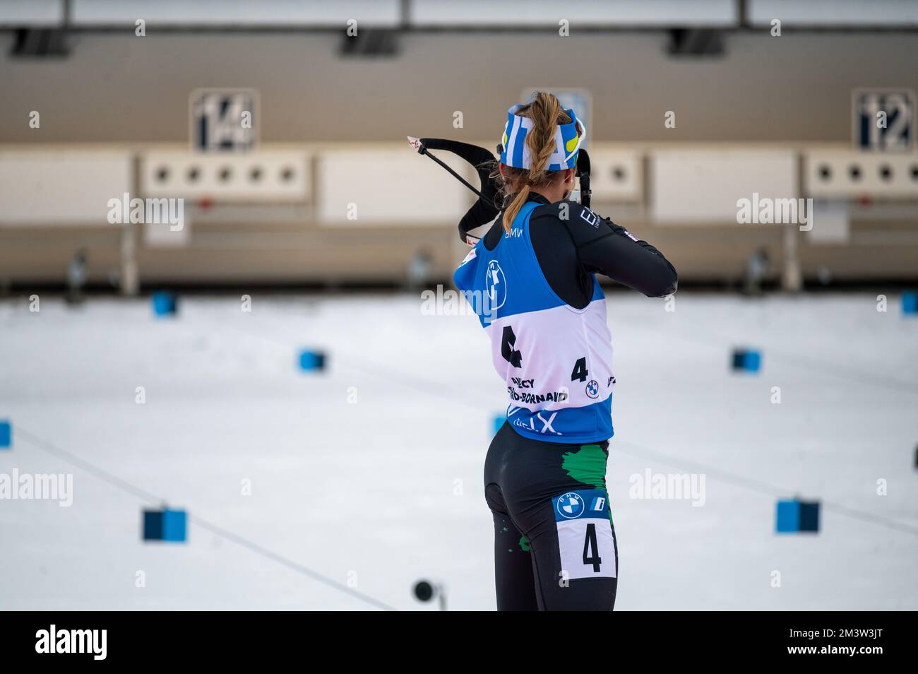 COMOLA Samuela during the BMW IBU World Cup 2022, Annecy - Le Grand ...