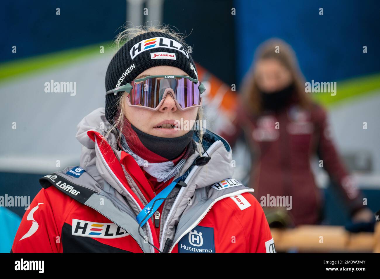 STEINER Tamara during the BMW IBU World Cup 2022, Annecy - Le Grand-Bornand, Women's Sprint, on ...