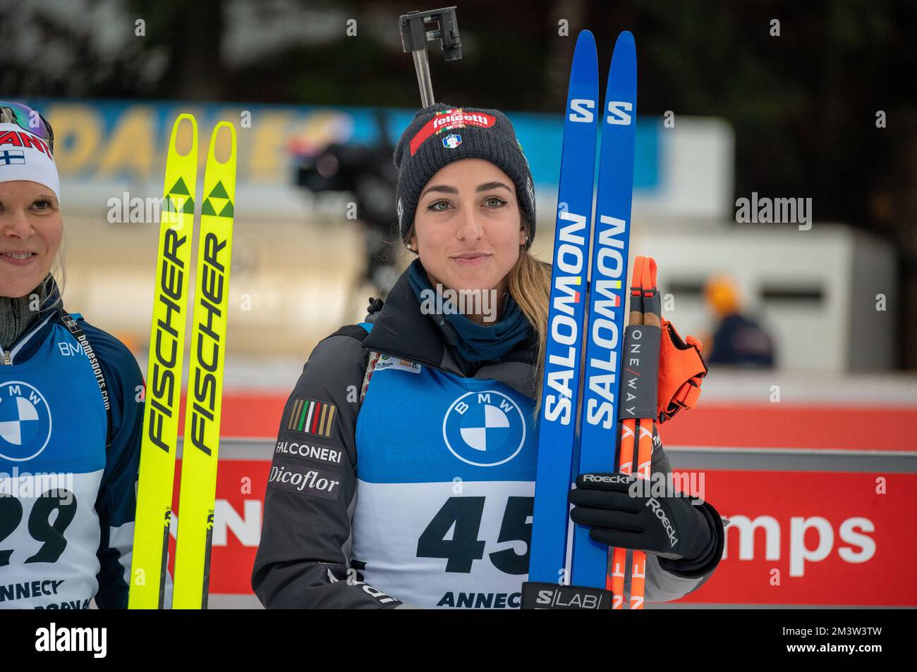 VITTOZZI Lisa during the BMW IBU World Cup 2022, Annecy - Le Grand ...
