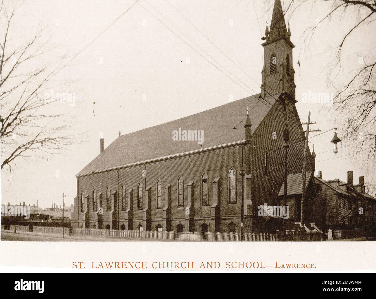 St. Lawrence Church and School, Lawrence , Catholic churches, Schools ...