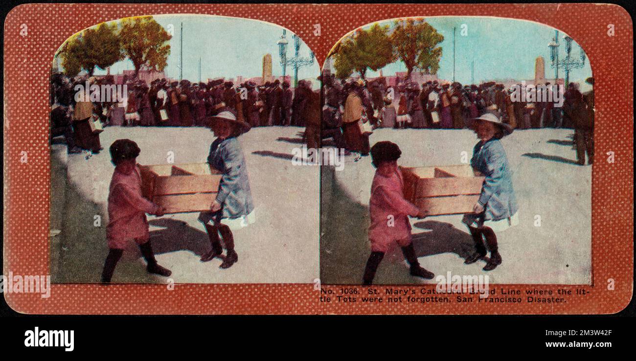 St. Mary's Cathedral bread line where the little tots were not ...