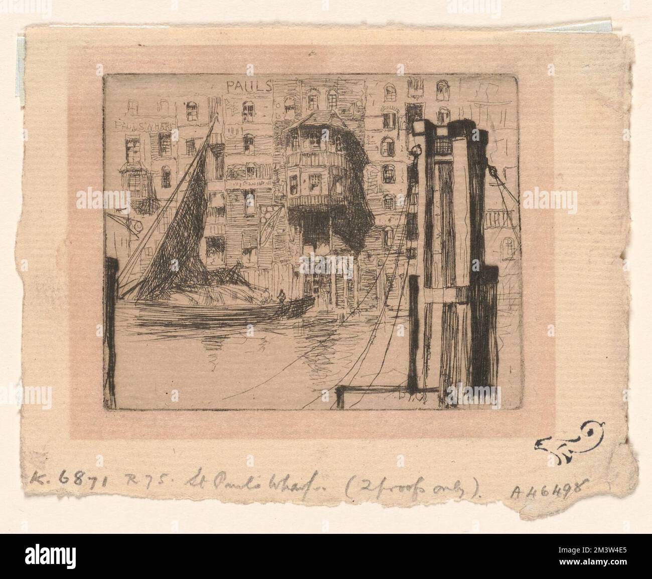 St. Paul's Wharf , Piers & wharves, Cities & towns, Boats. Sir David ...