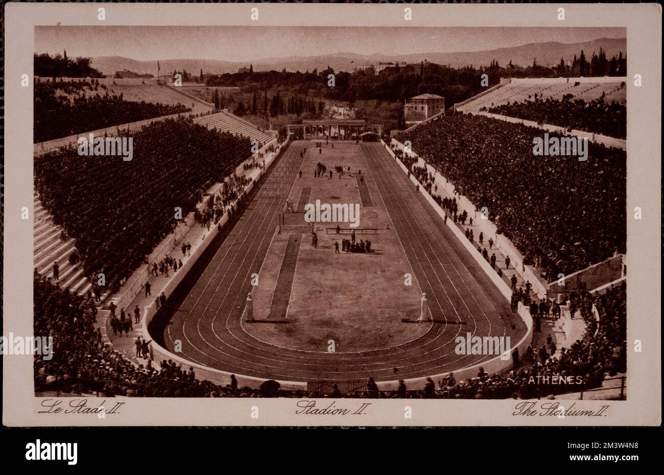 Le stade II - Stadion II - The Stadium II - Παναθηναϊκὸν Στάδιον ...