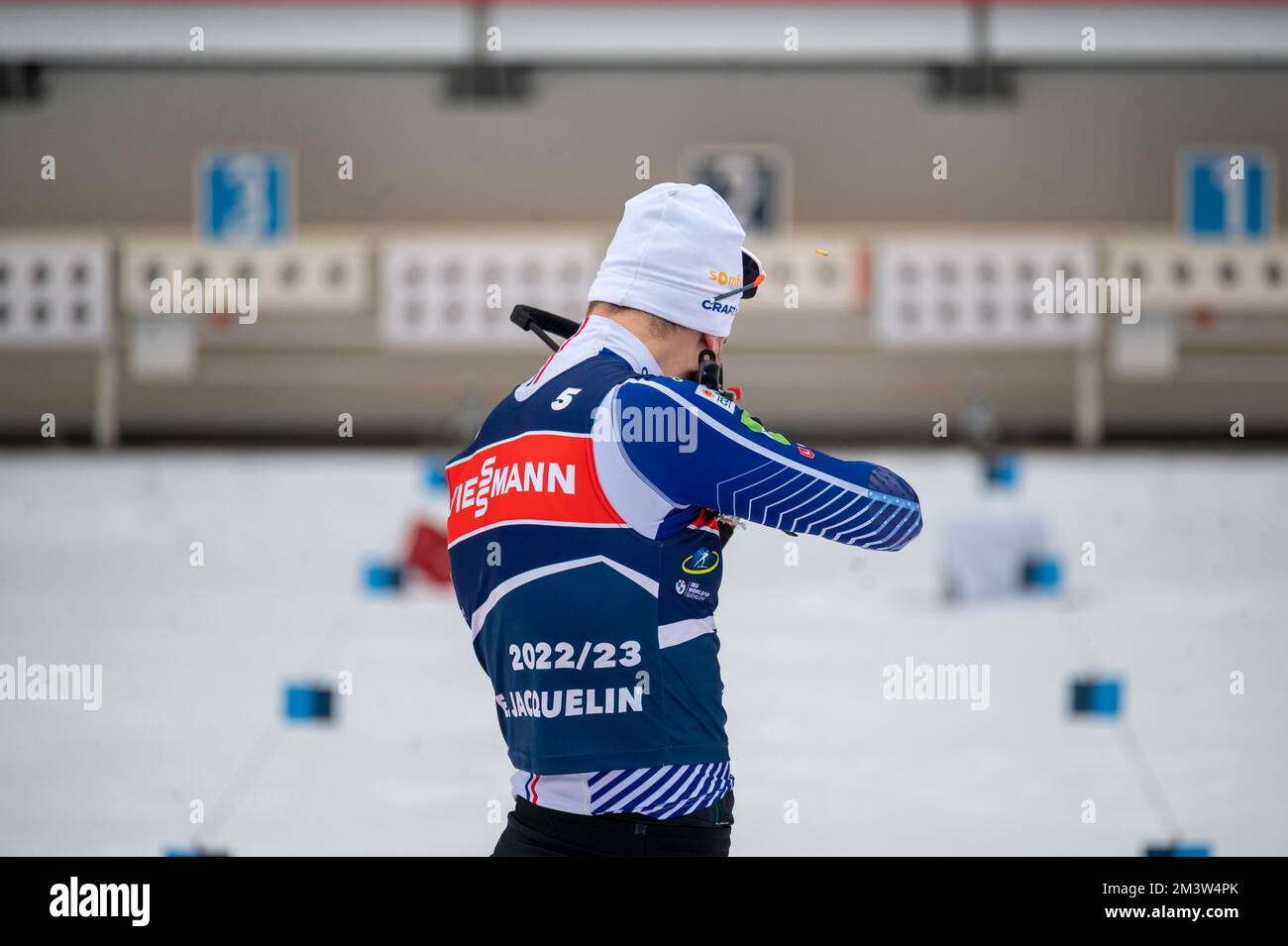 Emilien Jacquelin during the BMW IBU World Cup 2022, Annecy - Le Grand ...