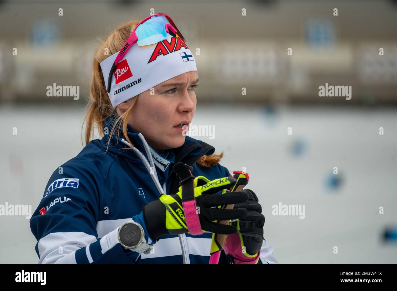 MINKKINEN Suvi during the BMW IBU World Cup 2022, Annecy - Le Grand ...