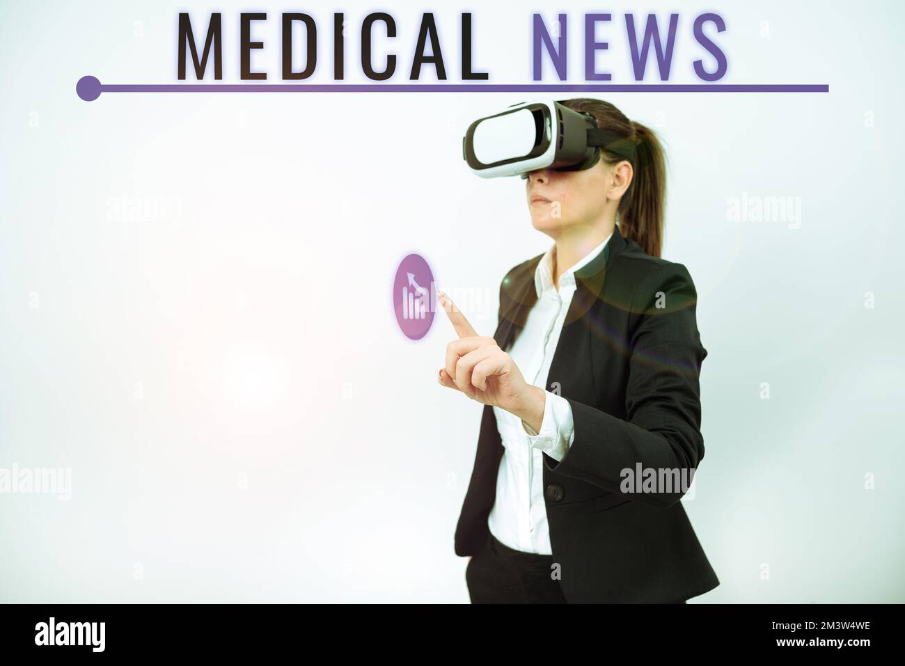 Text sign showing Medical News. Word for report or noteworthy ...