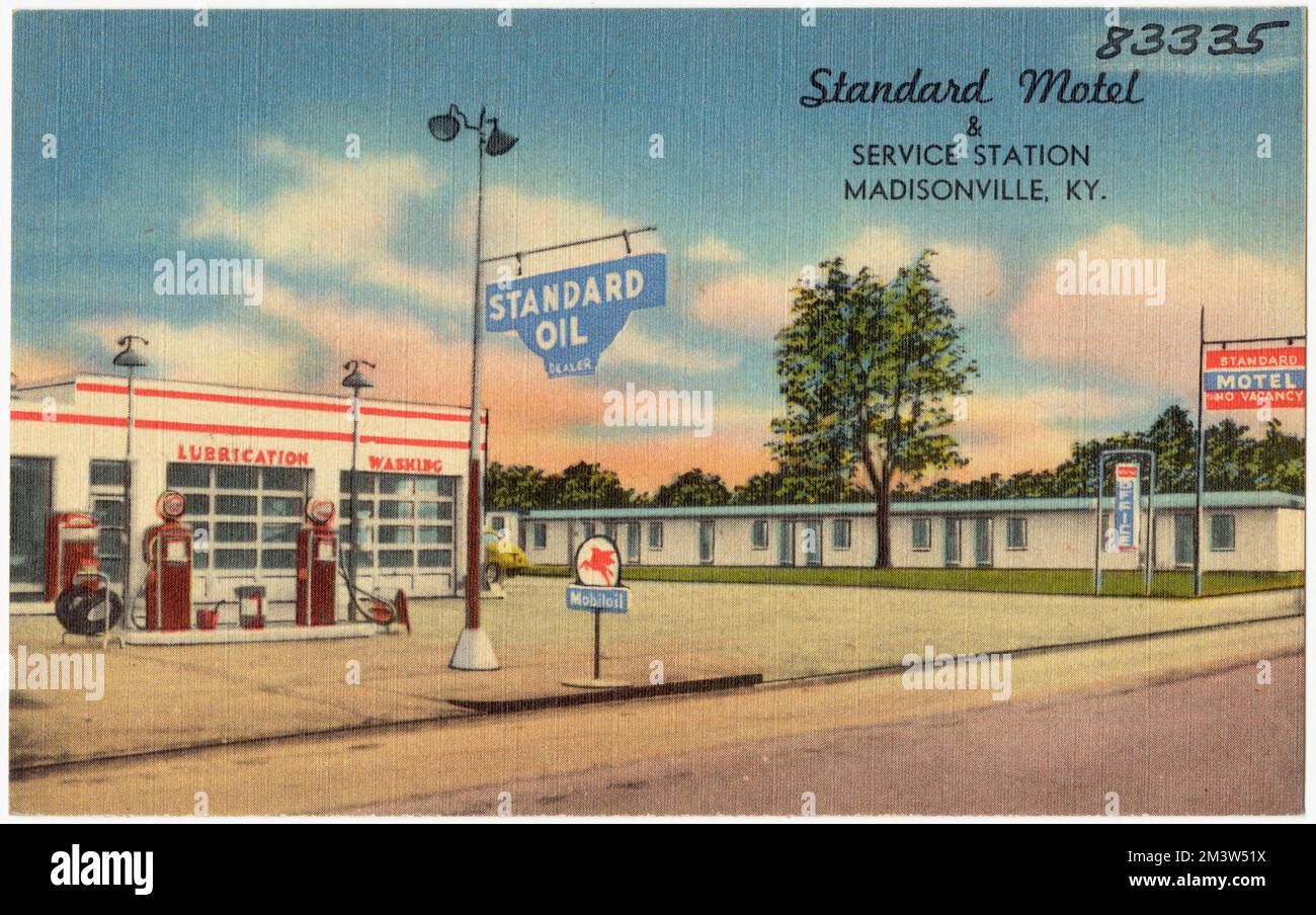 Historical standard gas station hi-res stock photography and images - Alamy