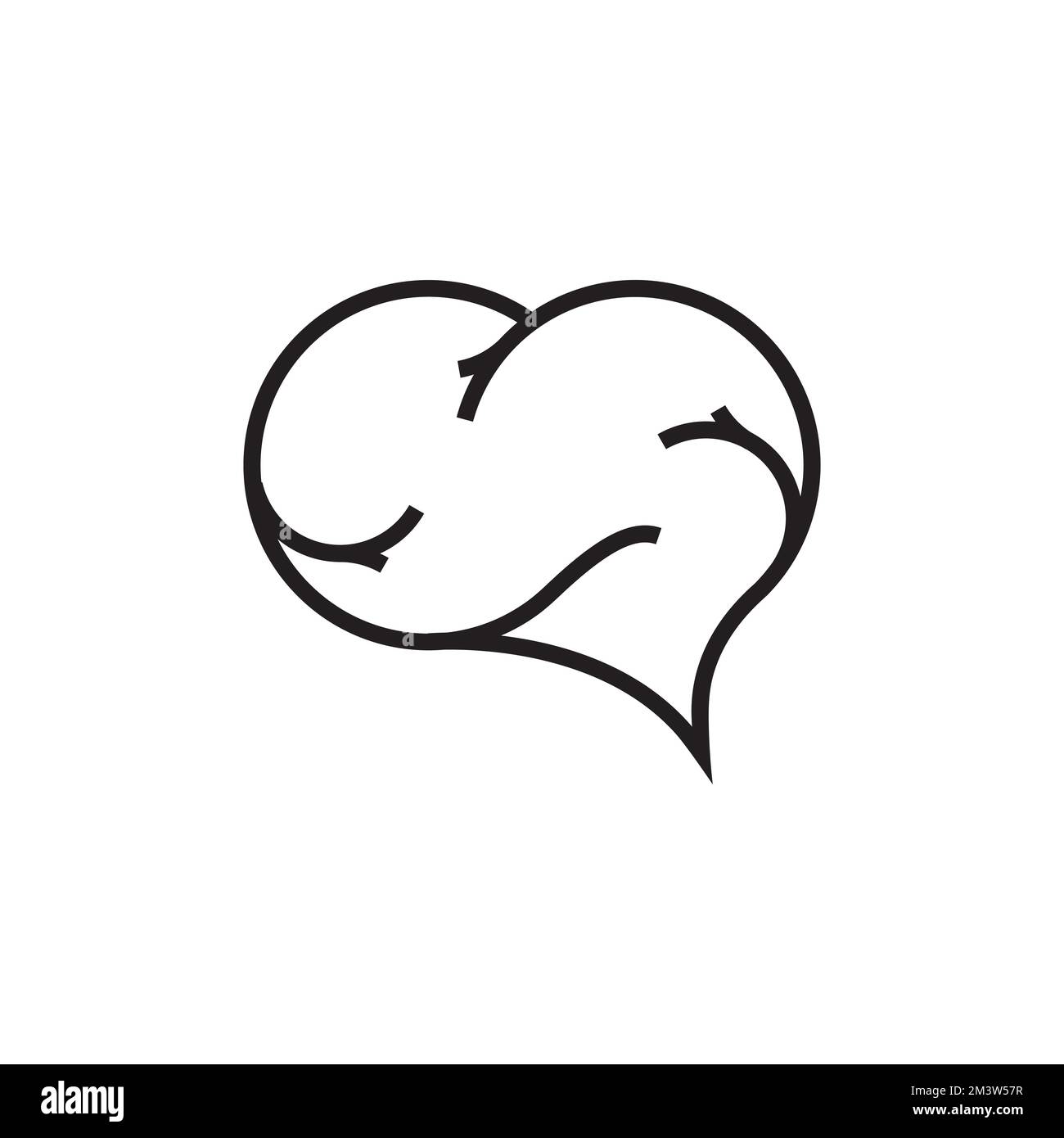 Half brain white Stock Vector Images - Alamy