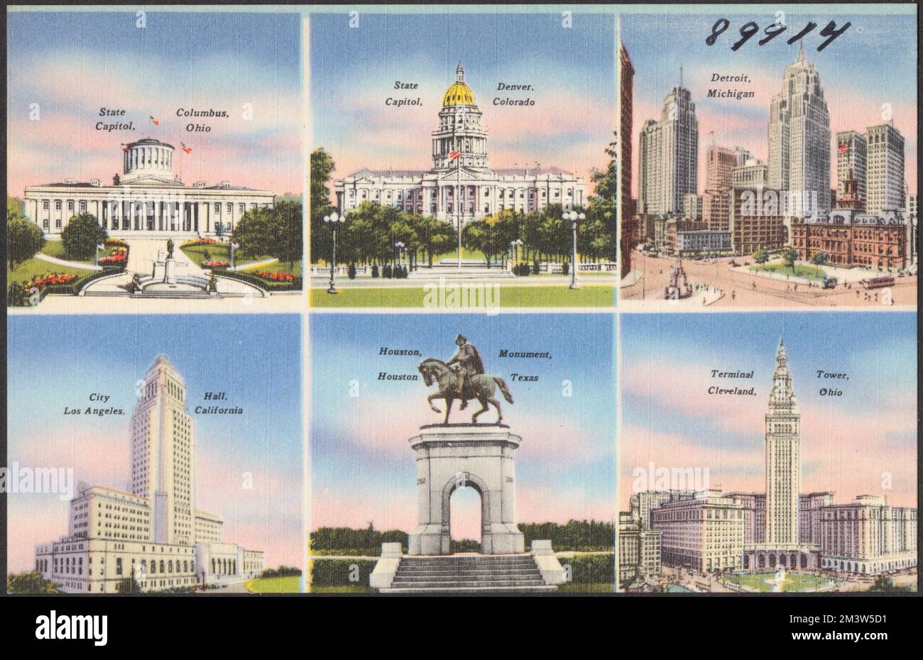 State capitol, Columbus, Ohio. State capitol, Denver, Colorado. Detroit ...