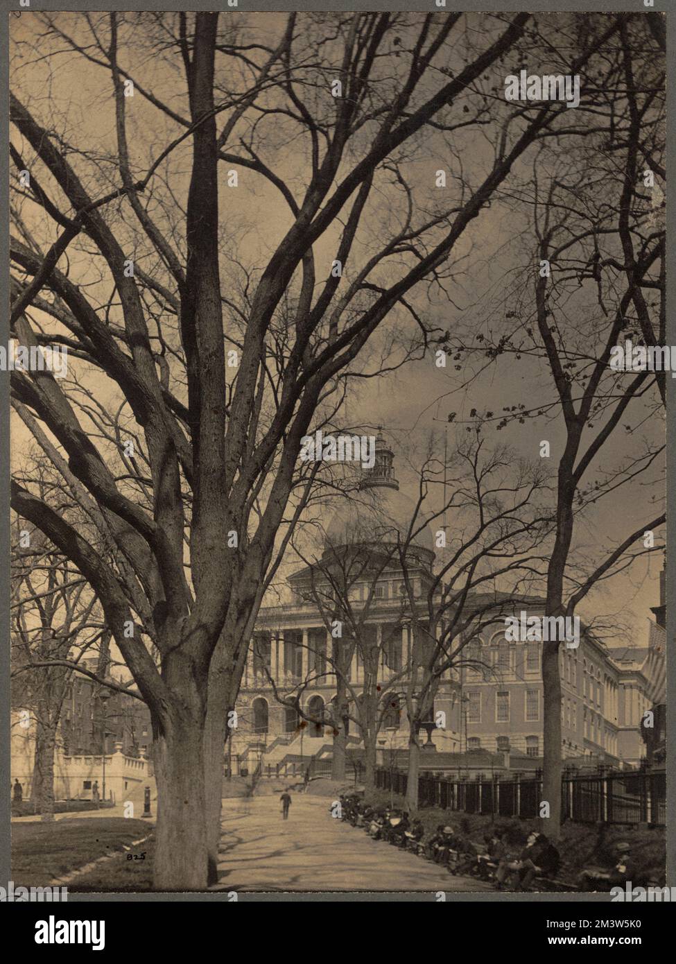 State House from Boston Common , Historic buildings, Capitols ...