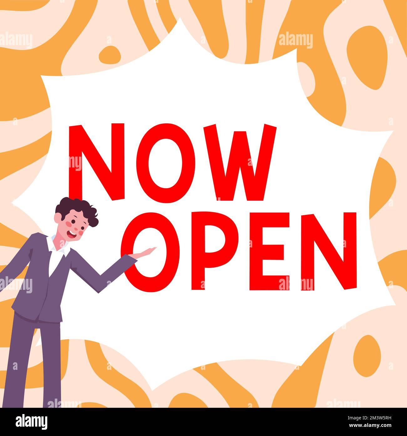 Inspiration showing sign Now Open. Concept meaning leave door or ...