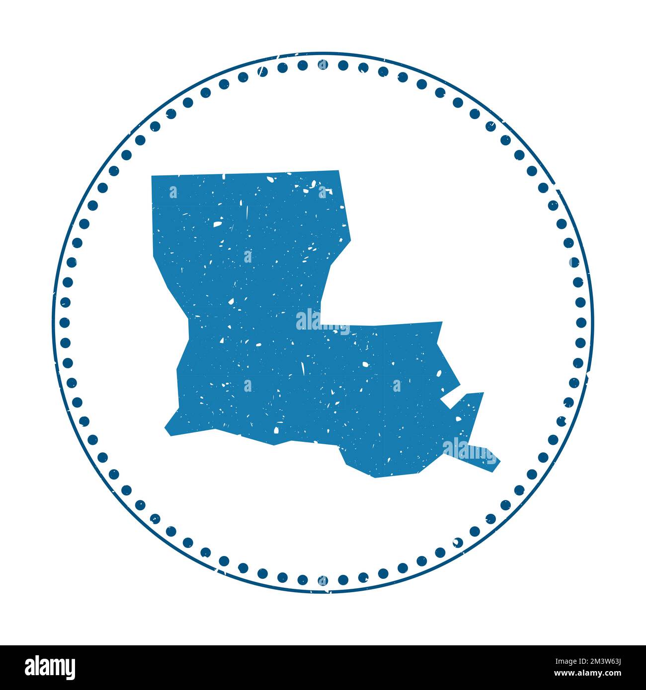 Louisiana sticker. Travel rubber stamp with map of US state, vector ...