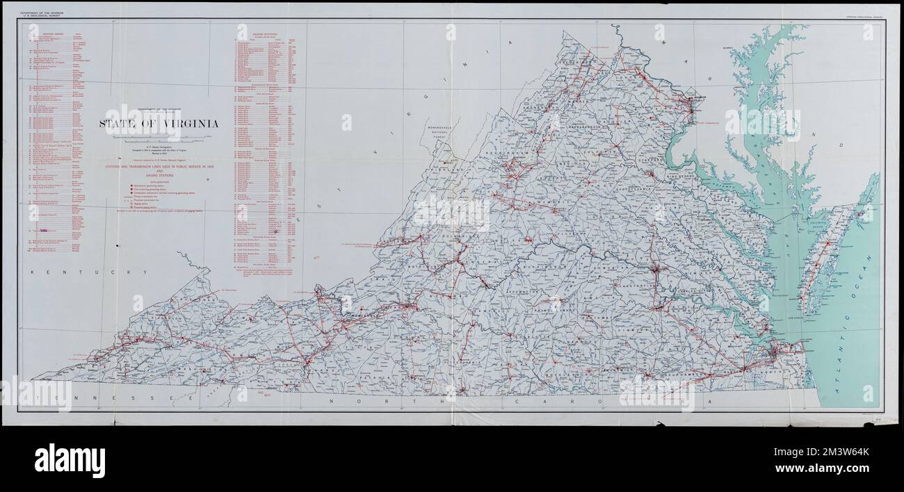State of Virginia : stations and transmission lines used in public ...