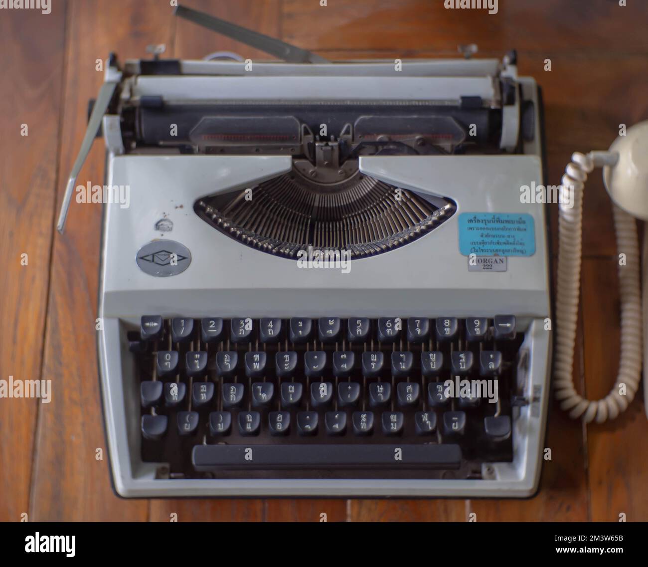Typewriter tables hi-res stock photography and images - Alamy