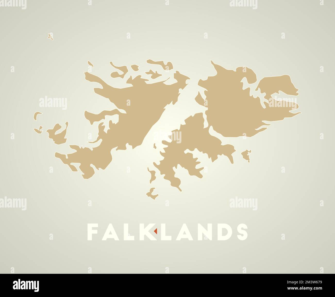 Islas malvinas map vector hi-res stock photography and images - Alamy