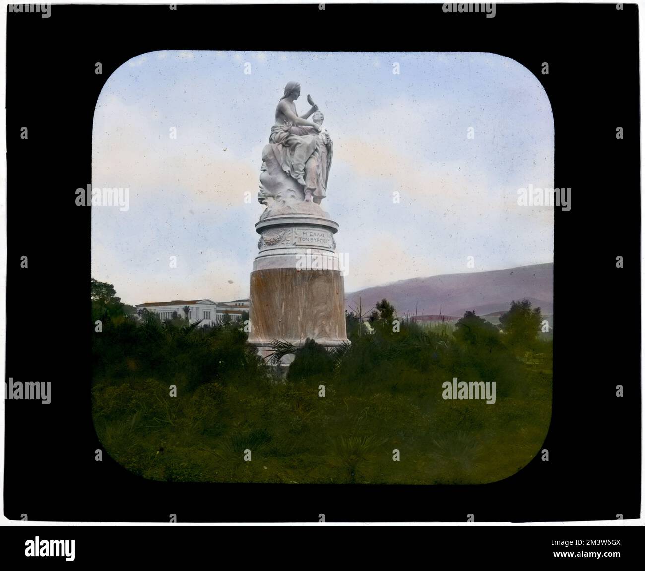 Statue of Byron and Greece, Athens , Monuments & memorials, Byron ...