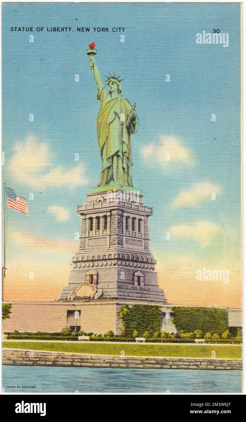 Statue of Liberty, New York City , Monuments & memorials, Tichnor ...