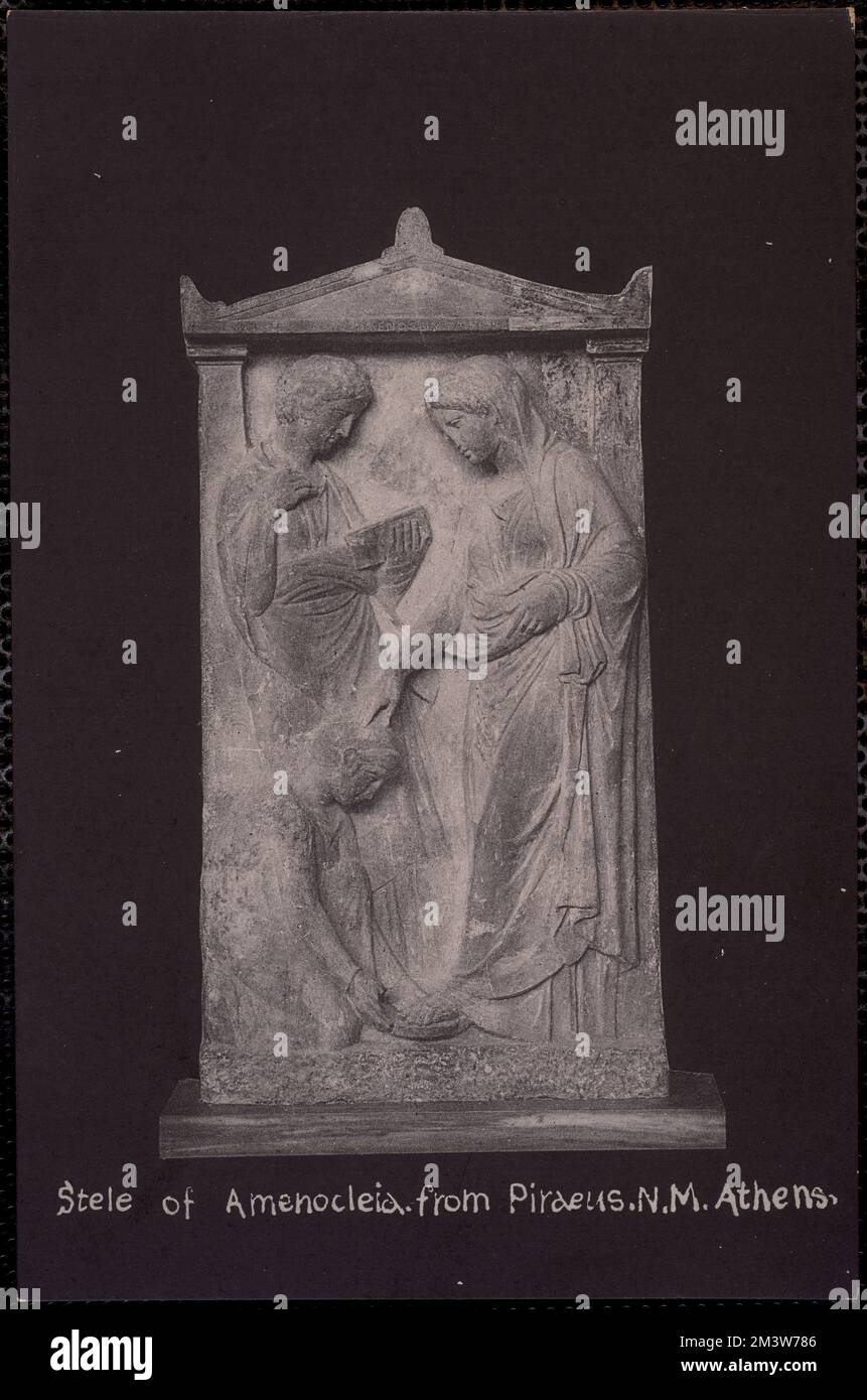 Relief museum athens piraeus hi-res stock photography and images - Alamy