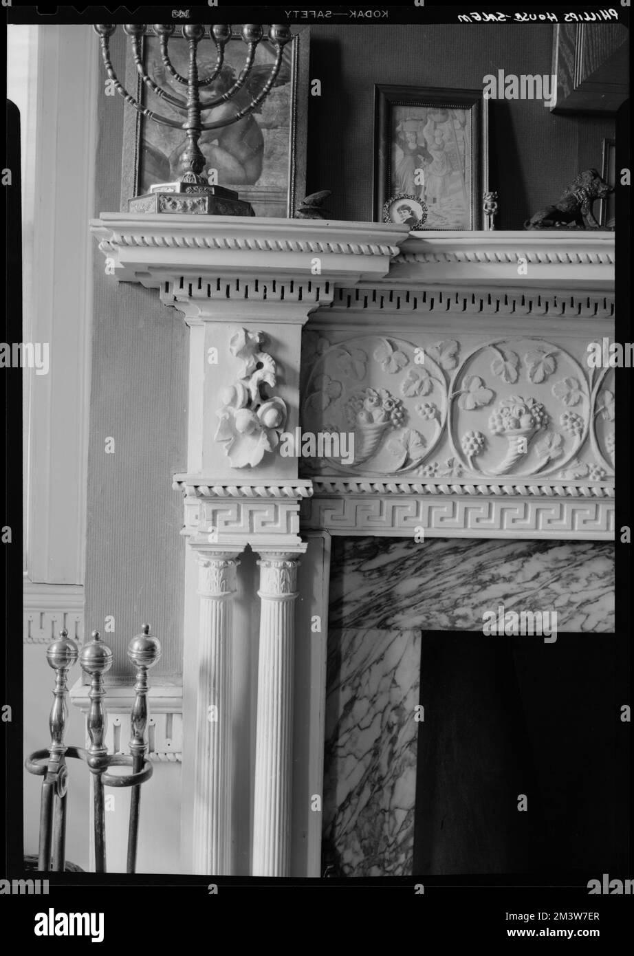 Stephen Phillips House, Salem, mantel detail , Mantels. Samuel ...