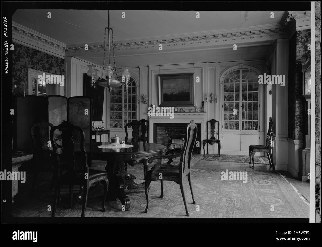 Stephen Phillips House, Salem , Dining rooms. Samuel Chamberlain ...