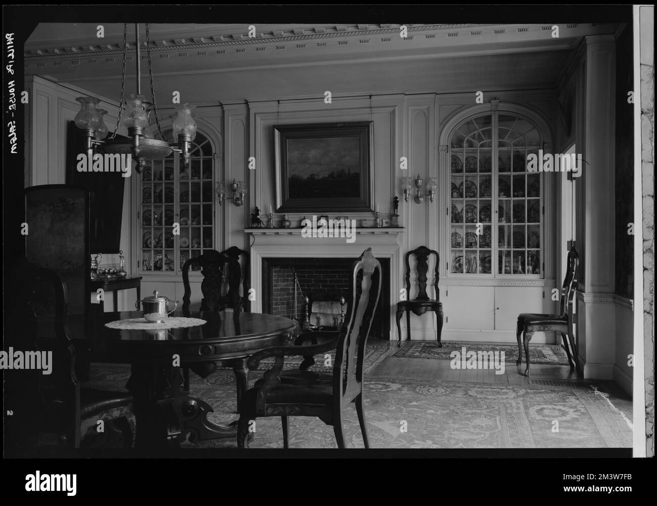 Stephen Phillips House, Salem , Dining rooms. Samuel Chamberlain ...