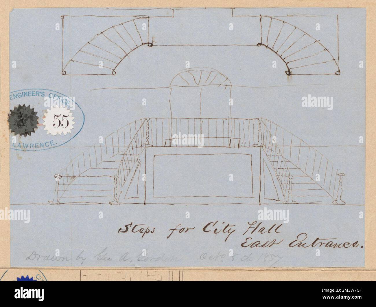 Steps for City Hall east entrance , Doors & doorways, Stairways ...