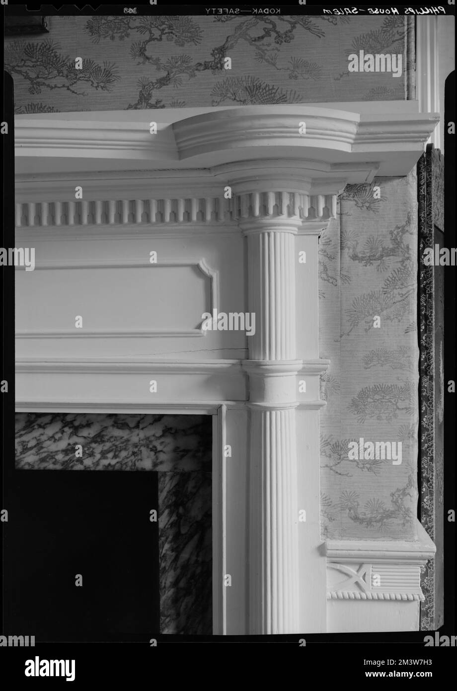 Stephen Phillips House, Salem, mantel detail , Mantels. Samuel ...