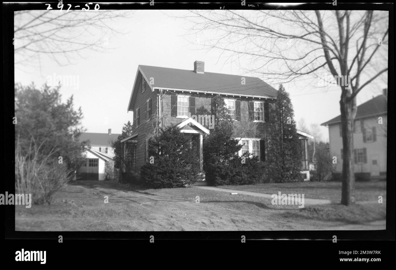Stevens Road #50 , Houses. Needham Building Collection Stock Photo - Alamy