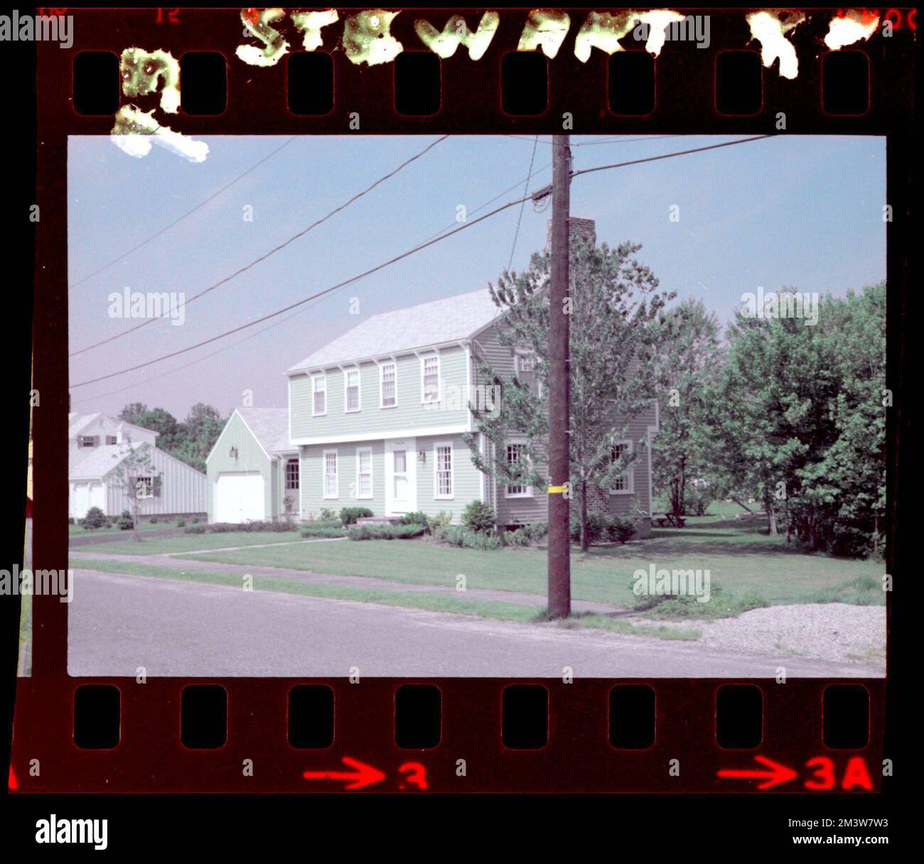 Stewart Road #73 , Houses. Needham Building Collection Stock Photo - Alamy