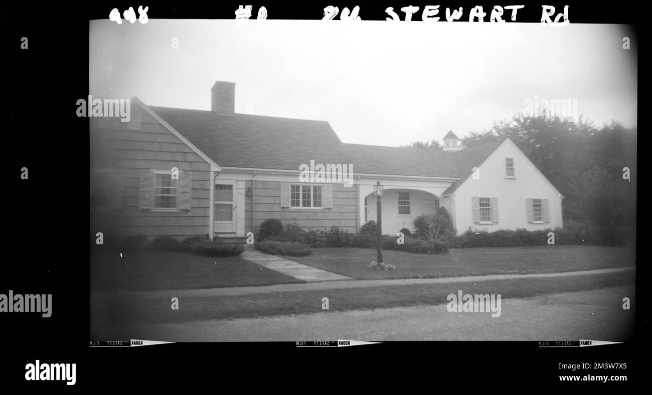 Stewart Road #84 , Houses. Needham Building Collection Stock Photo - Alamy