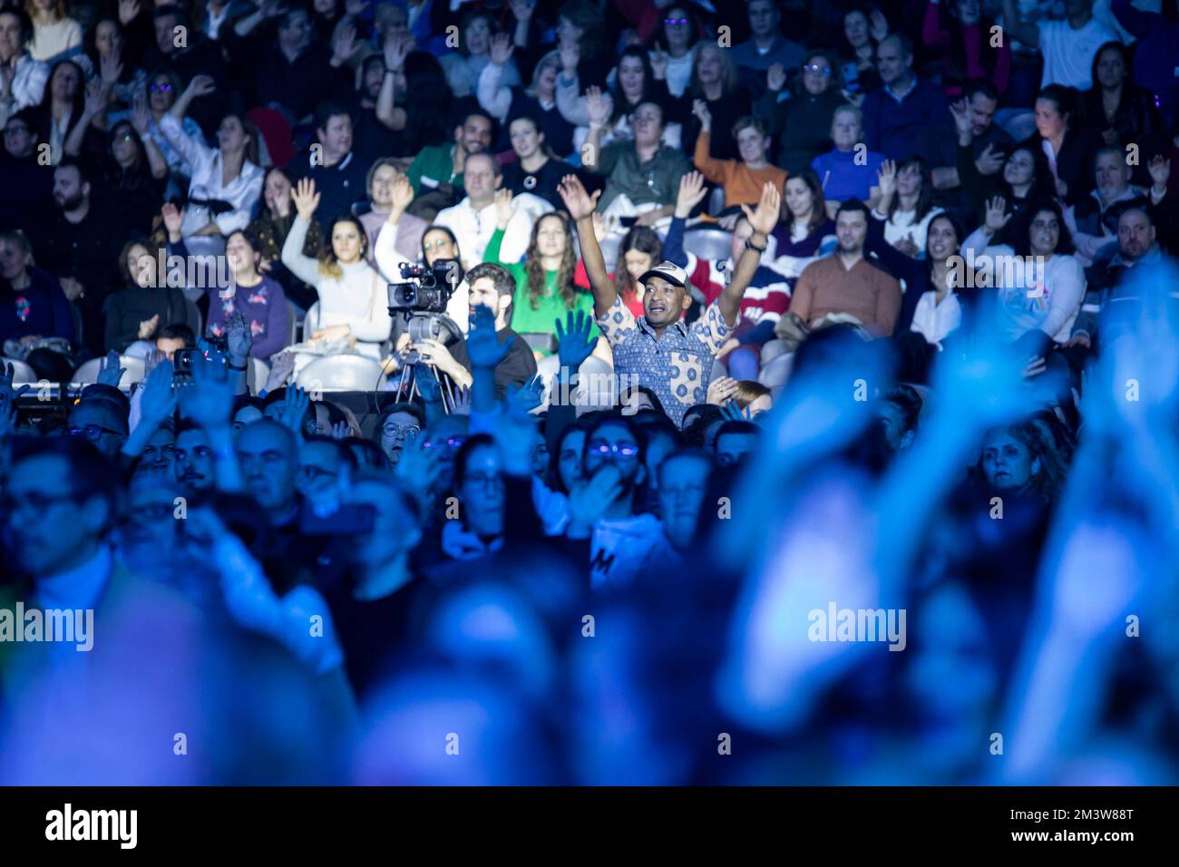 Porto, Portugal. 16th Dec, 2022. Angolan singer Matias Damasio is ...