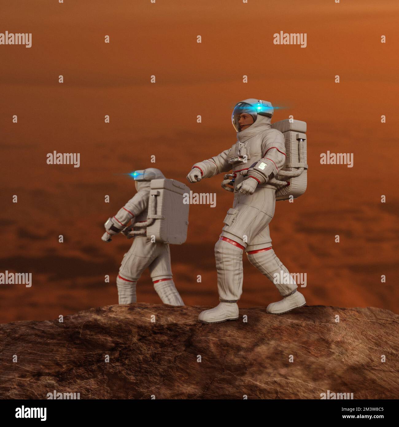 Mars surface exploration hi-res stock photography and images - Alamy