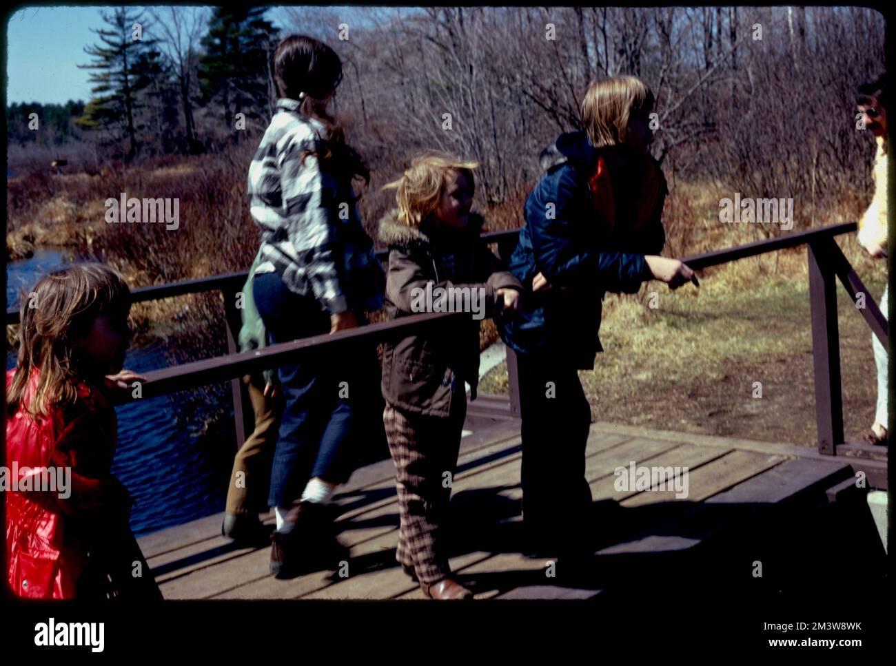 Stony Brook, branch of Charles River runs into Stop River, Blake ...
