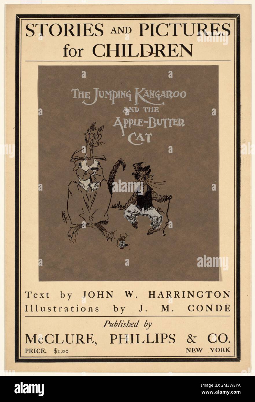 Stories and pictures for children. The jumping kangaroo and the apple ...