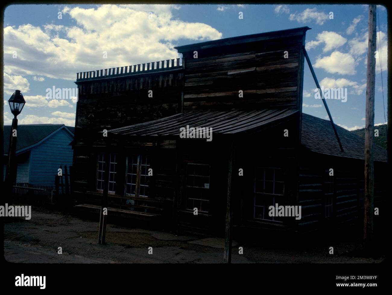 Storefront on wooden building, Nevada City, Montana , Storefronts ...