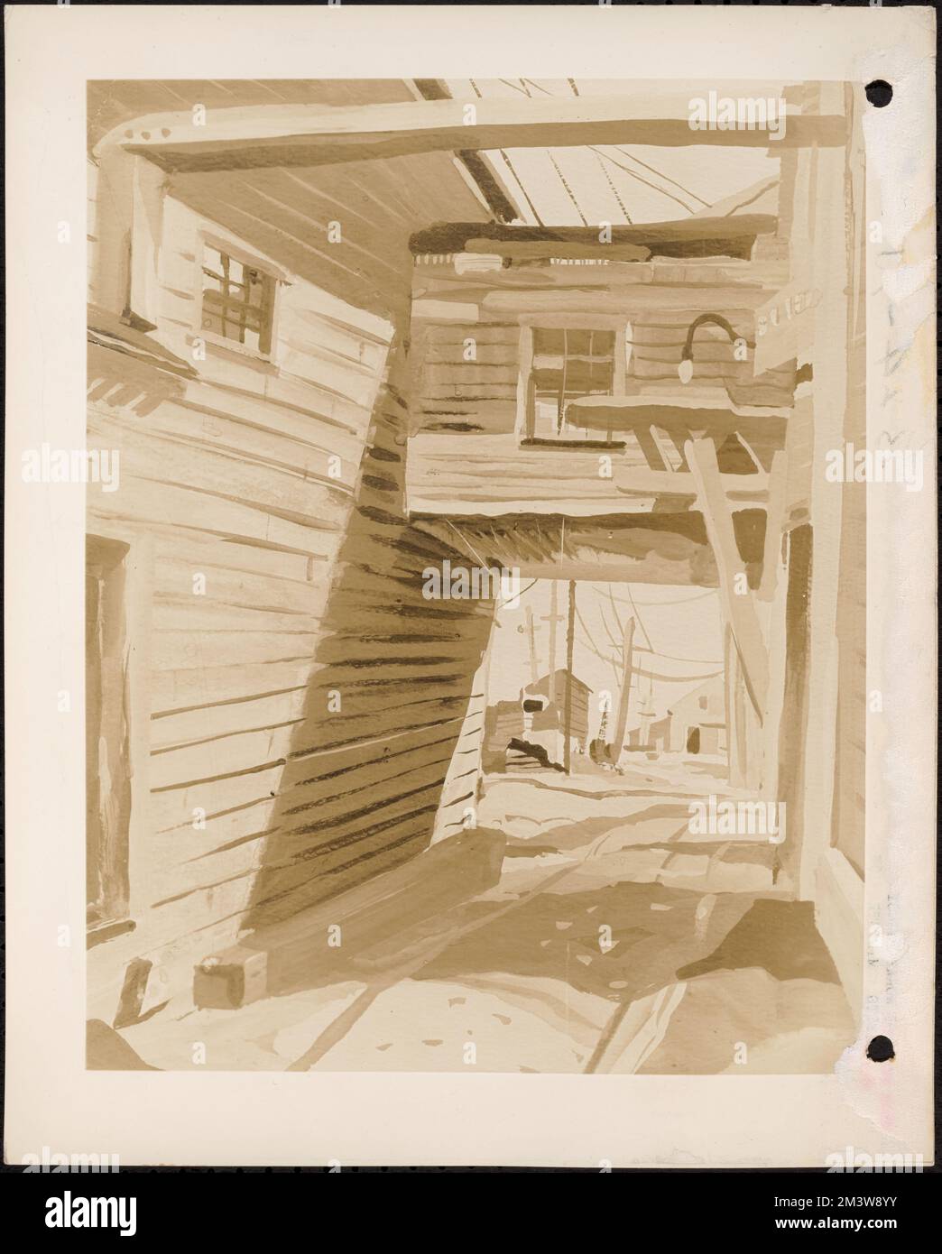 Storage plant , Storage facilities. The Massachusetts WPA Federal Art ...