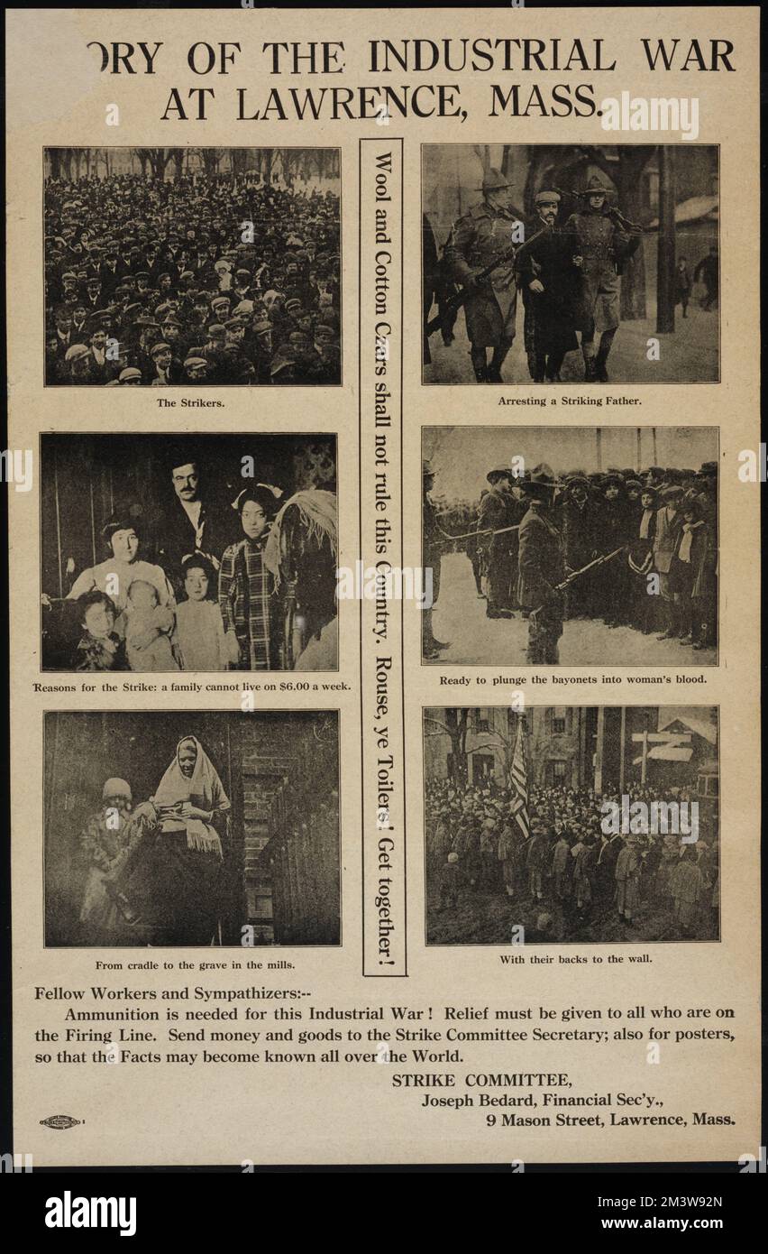 Labor strike 1912 hi-res stock photography and images - Alamy