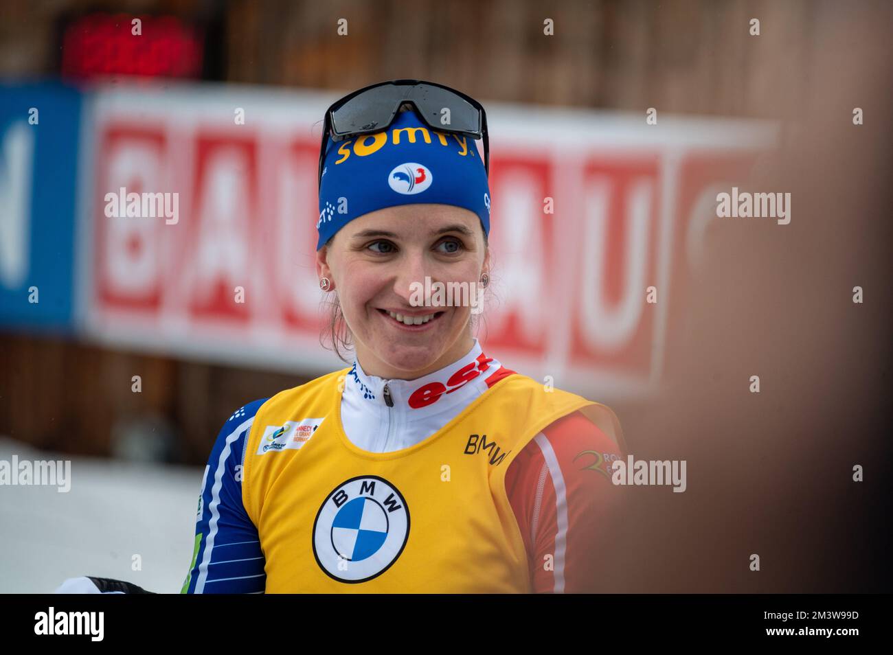 Julia SIMON during the BMW IBU World Cup 2022, Annecy - Le Grand ...